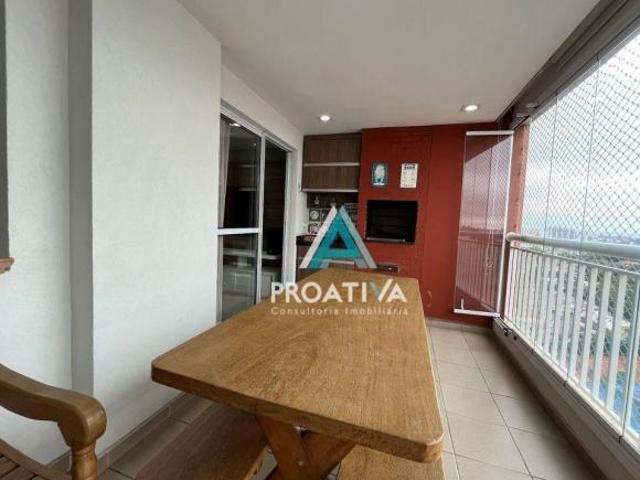 Apartamento com 3 dormitórios à venda, 115 m² por R$ 1.100.000,09 Vila Valparaíso Santo André/SP