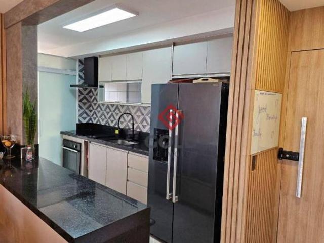 Apartamento com 3 dormitórios à venda, 115 m² por R$ 1.166.000,00 Vila Valparaíso Santo André/SP