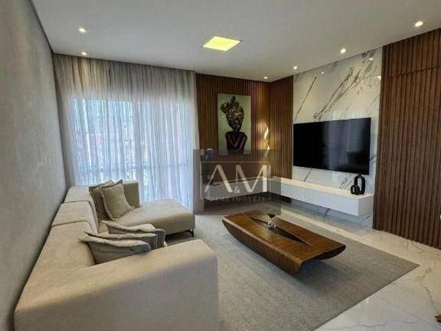 Apartamento com 3 dormitórios à venda, 115 m² por R$ 1.280.000 Rua Maniutuba, 73 Chácara Santo A
