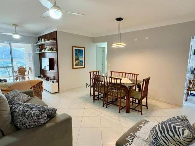 Apartamento com 3 dormitórios à venda, 115 m² por R$ 1.600.000,00 Praia do Tombo Guarujá/SP