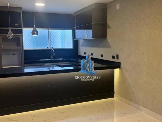 Apartamento com 3 dormitórios à venda, 115 m² por R$ 850.000,00 Campestre Santo André/SP