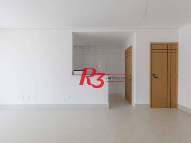 Apartamento com 3 dormitórios à venda, 116 m² por R$ 2.200.000,00 Embaré Santos/SP