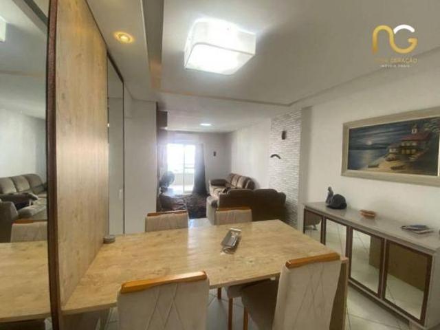 Apartamento com 3 dormitórios à venda, 116 m² por R$ 735.000,00 cidade ocian Praia Grande/SP