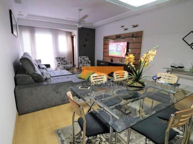 Apartamento com 3 dormitórios à venda, 116 m² Vila Caminho do Mar São Bernardo do Campo/SP
