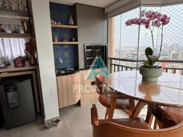Apartamento com 3 dormitórios à venda, 118 m² por R$ 1.400.000,00 Vila Valparaíso Santo André/SP