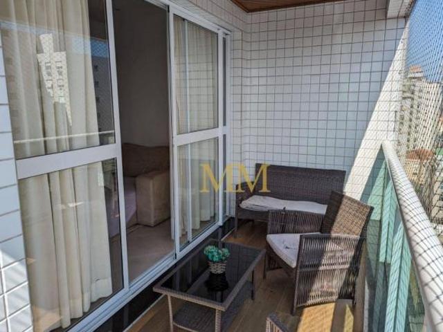 Apartamento com 3 dormitórios à venda, 118 m² por R$ 2.100.000,00 Aparecida Santos/SP