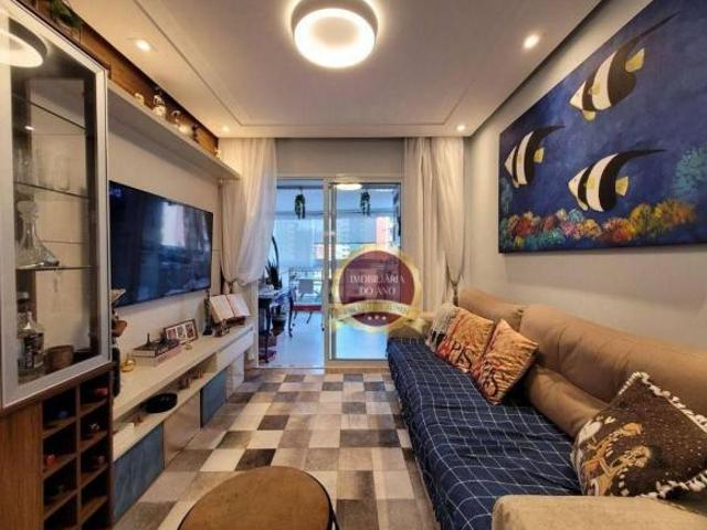 Apartamento com 3 dormitórios à venda, 119 m² por R$ 1.250.000,00 Canto do Forte Praia Grande/SP