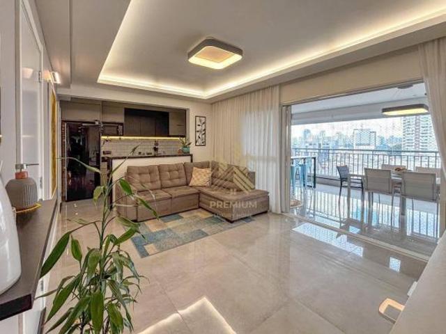 Apartamento com 3 dormitórios à venda, 119 m² por R$ 1.852.000,00 Mooca São Paulo/SP