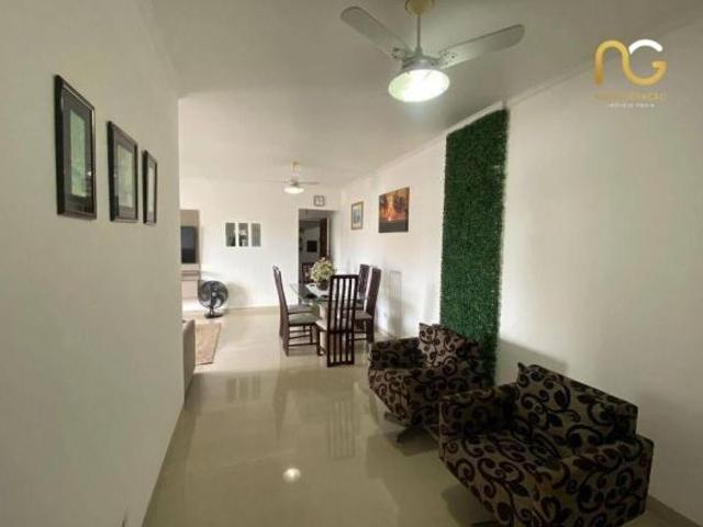 Apartamento com 3 dormitórios à venda, 119 m² por R$ 720.000,00 Vila Guilhermina Praia Grande/SP