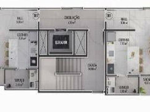 Apartamento com 3 dormitórios à venda, 119 m² por R$ 890.000,00 Centro Campo Largo/PR
