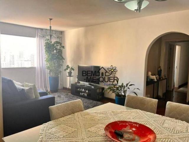 Apartamento com 3 dormitórios à venda, 123 m² por R$ 1.400.000,00 Sumaré São Paulo/SP