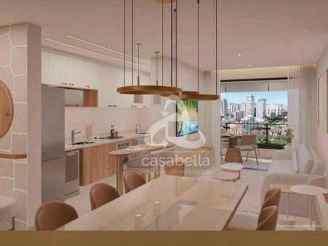 Apartamento com 3 dormitórios à venda, 123 m² por R$ 1.660.000,00 Boqueirão Santos/SP