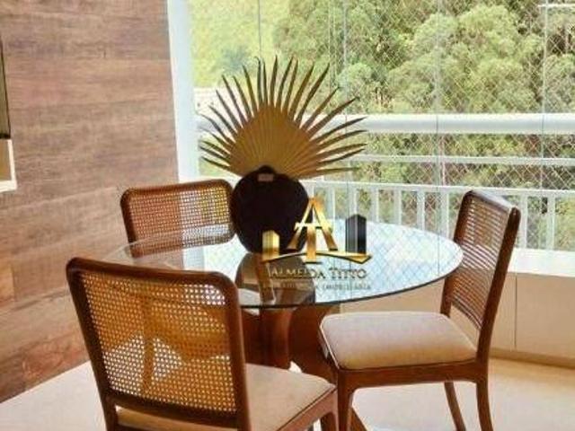 Apartamento com 3 dormitórios à venda, 123 m² por R$ 1.800.000 Tamboré Barueri/SP