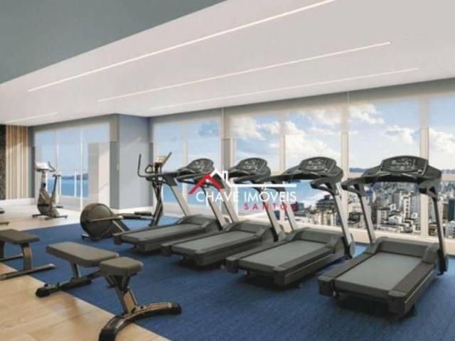 Apartamento com 3 dormitórios à venda, 123 m² por R$ 1.872.000,00 Embaré Santos/SP