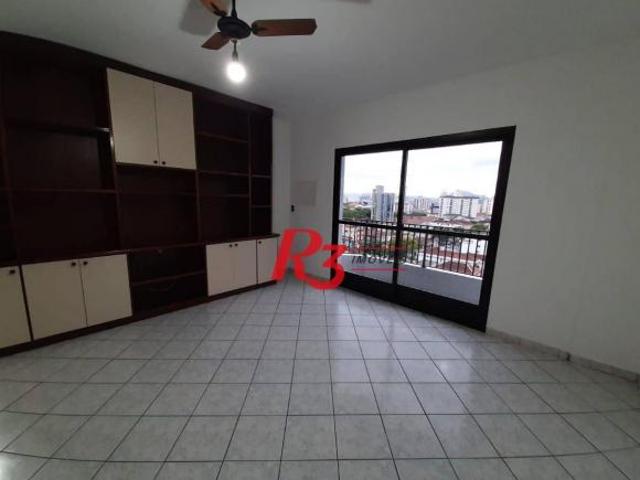Apartamento com 3 dormitórios à venda, 123 m² por R$ 650.000,00 Boqueirão Santos/SP
