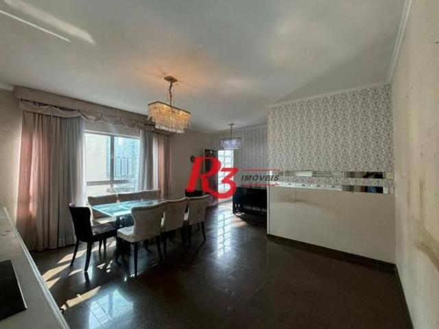 Apartamento com 3 dormitórios à venda, 123 m² por R$ 750.000,00 Gonzaga Santos/SP