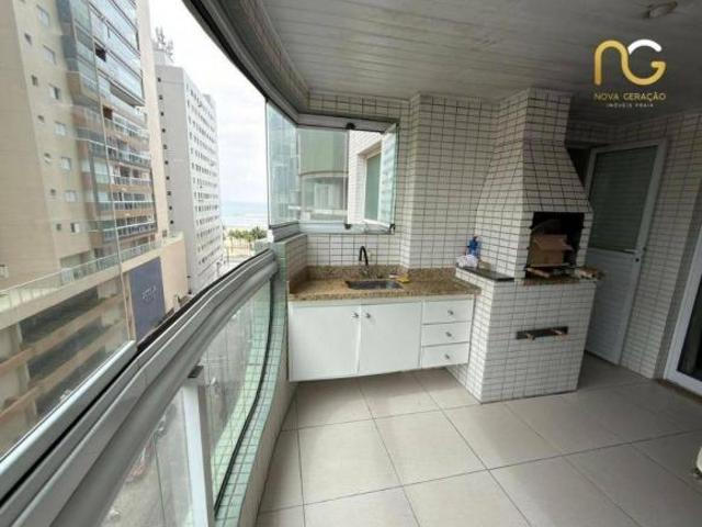 Apartamento com 3 dormitórios à venda, 123 m² por R$ 900.000,00 Aviação Praia Grande/SP