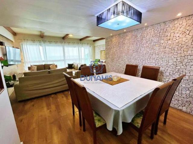 Apartamento com 3 dormitórios à venda,120.00 m, morro do maluf, GUARUJA SP