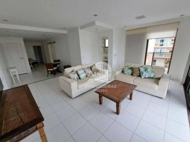 Apartamento com 3 dormitórios à venda, 120 m² Pitangueiras Guarujá/SP