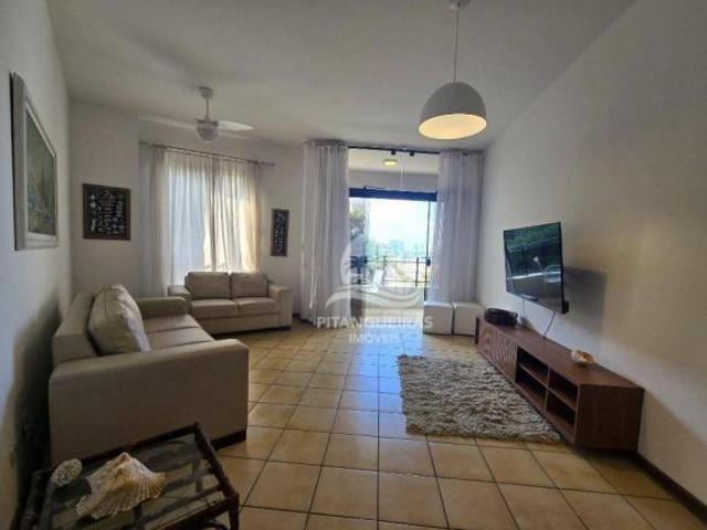 Apartamento com 3 dormitórios à venda, 120 m² Pitangueiras Guarujá/SP