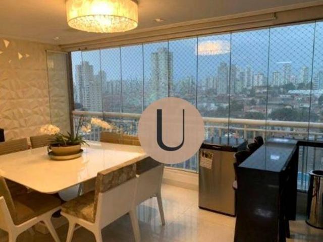 Apartamento com 3 dormitórios à venda, 120 m² por R$ 1.400.000,00 Mooca São Paulo/SP