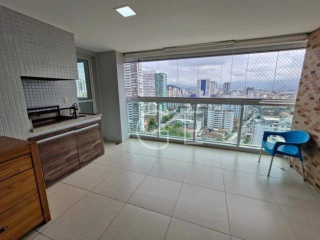 Apartamento com 3 dormitórios à venda, 120 m² por R$ 1.680.000,00 Boqueirão Santos/SP