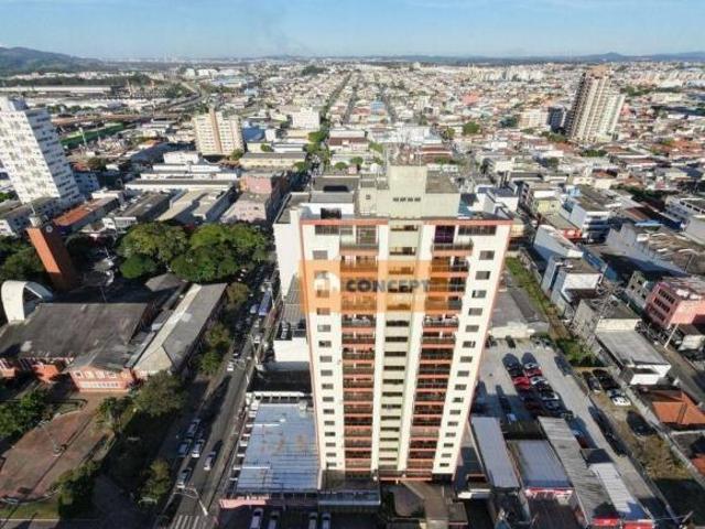 Apartamento com 3 dormitórios à venda, 120 m² por R$ 490.000,00 Centro Suzano/SP