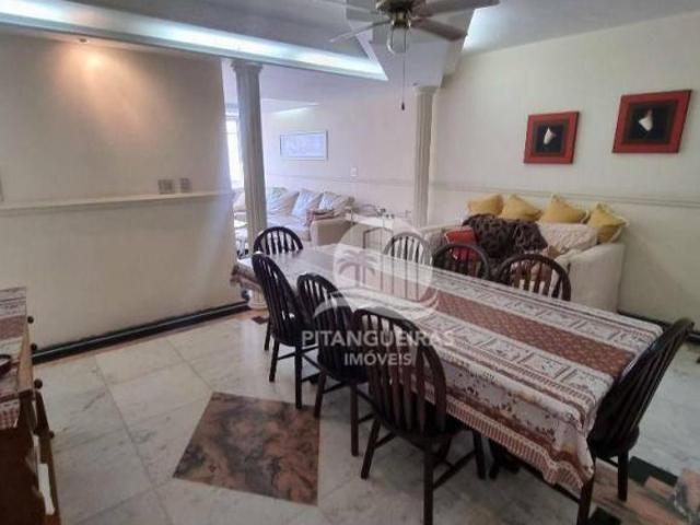 Apartamento com 3 dormitórios à venda, 120 m² por R$ 530.000,00 Pitangueiras Guarujá/SP