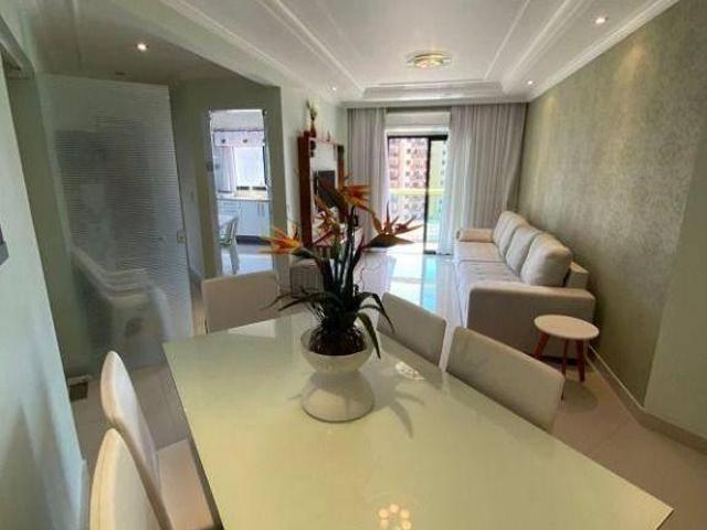 Apartamento com 3 dormitórios à venda, 120 m² por R$ 680.000,00 Caiçara Praia Grande/SP