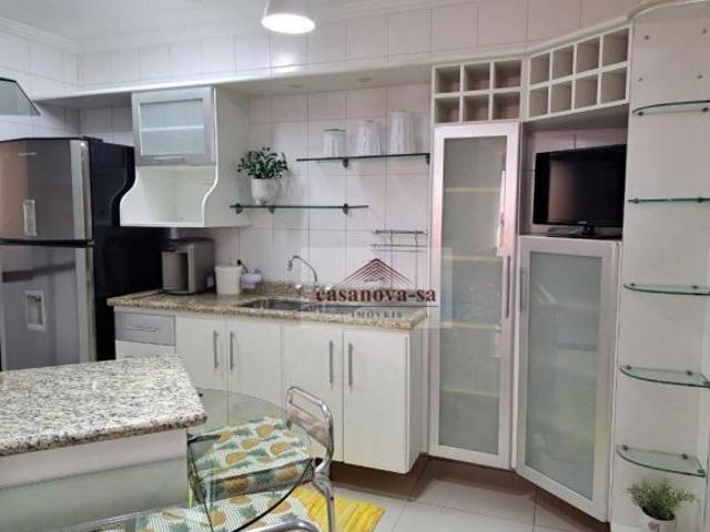 Apartamento com 3 dormitórios à venda, 120 m² por R$ 690.000,00 Campestre Santo André/SP