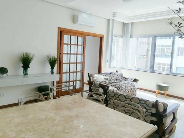 Apartamento com 3 dormitórios à venda, 120 m² por R$ 690.000,00 Pitangueiras Guarujá/SP