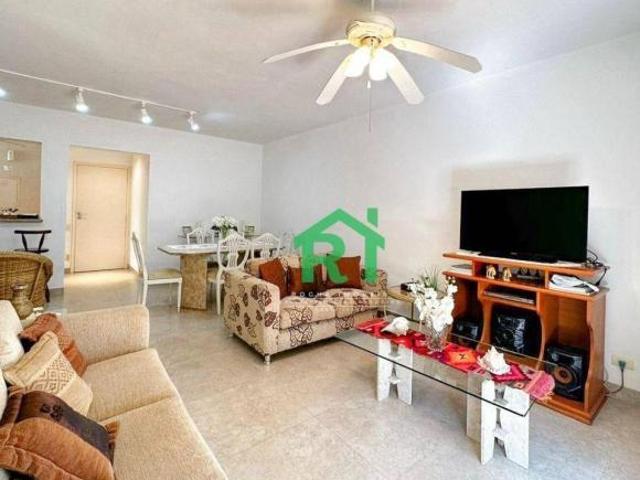 Apartamento com 3 dormitórios à venda, 120 m² por R$ 750.000,00 Pitangueiras Guarujá/SP