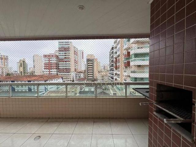 Apartamento com 3 dormitórios à venda, 120 m² por R$ 860.000,00 Vila Guilhermina Praia Grande/SP