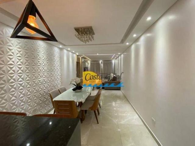 Apartamento com 3 dormitórios à venda, 120 m² por R$ 970.000,00 Canto do Forte Praia Grande/SP