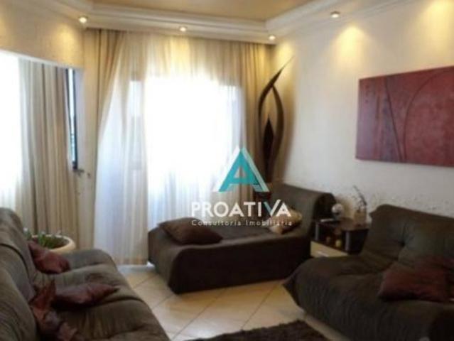 Apartamento com 3 dormitórios à venda, 120 m² Vila Pires Santo André/SP