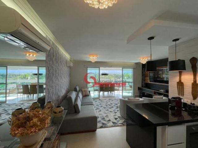 Apartamento com 3 dormitórios à venda, 121 m² por R$ 3.000.000,00 Módulo 7 Bertioga/SP