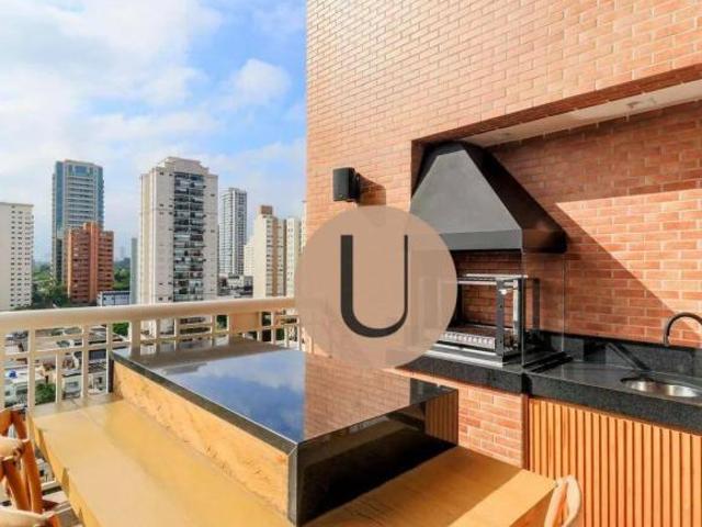 Apartamento com 3 dormitórios à venda, 121 m² por R$ 3.199.000,00 Brooklin São Paulo/SP