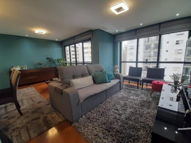 Apartamento com 3 dormitórios à venda, 122 m² Brooklin São Paulo/SP