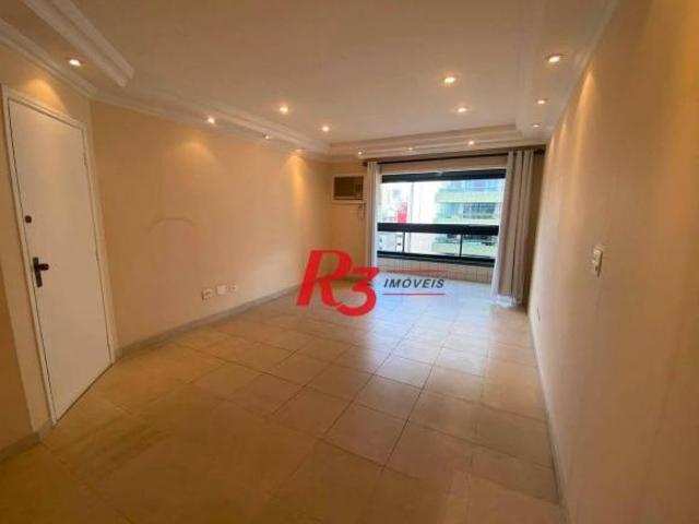 Apartamento com 3 dormitórios à venda, 122 m² por R$ 1.300.000,00 Embaré Santos/SP