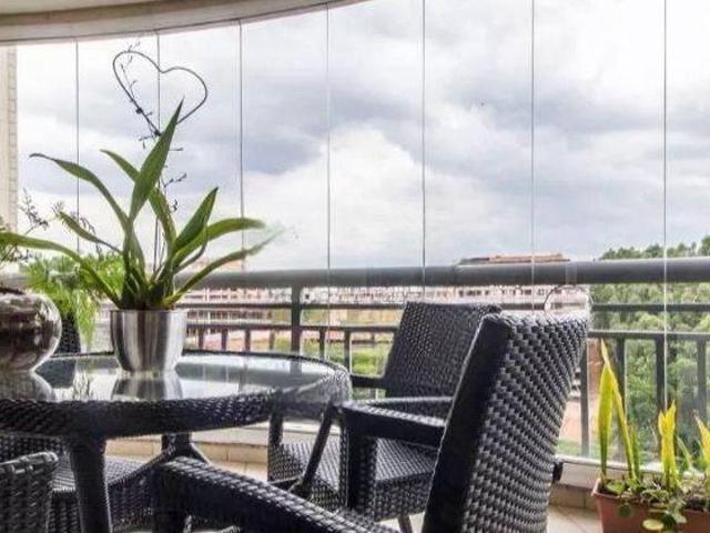 Apartamento com 3 dormitórios à venda, 122 m² por R$ 1.490.001 Edifício Jardins Tamboré Alphavil