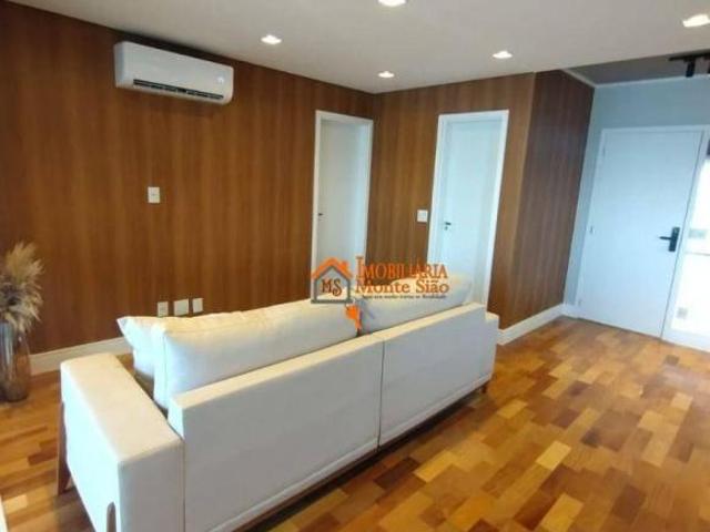 Apartamento com 3 dormitórios à venda, 122 m² por R$ 1.550.000,00 Jardim Flor da Montanha Guarul