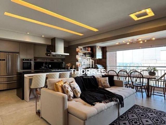 Apartamento com 3 dormitórios à venda, 127 m² por R$ 1.643.000,00 Chácara Inglesa São Bernardo d