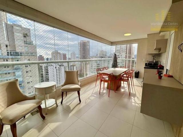 Apartamento com 3 dormitórios à venda, 127 m² por R$ 1.950.000,00 Boqueirão Santos/SP