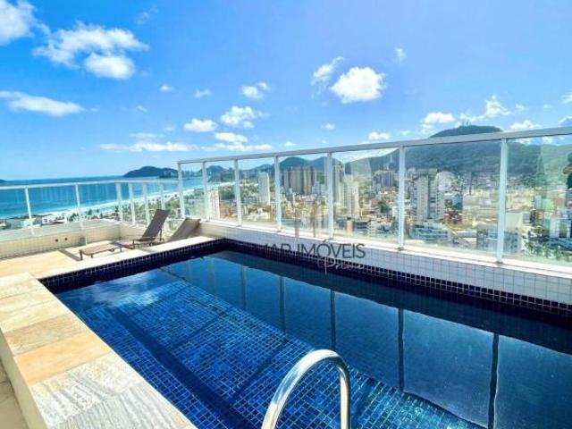 Apartamento com 3 dormitórios à venda, 124 m² por R$ 1.400.000,00 Praia da Enseada Guarujá/SP