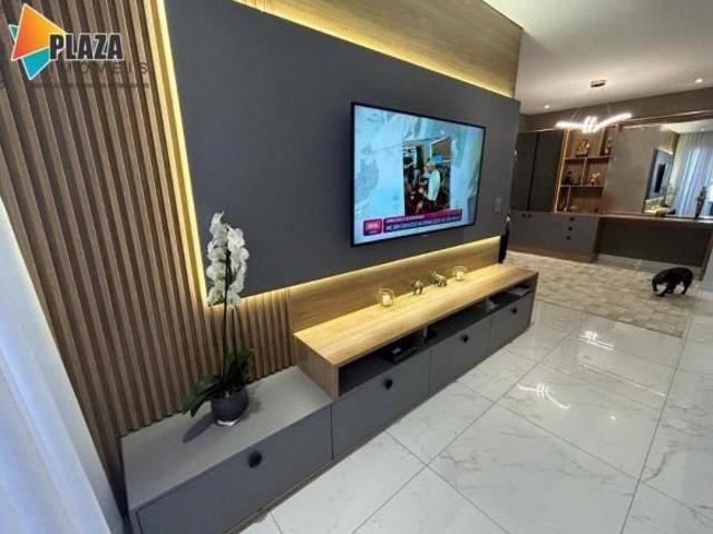 Apartamento com 3 dormitórios à venda, 124 m² por R$ 1.600.000,00 Canto do Forte Praia Grande/SP