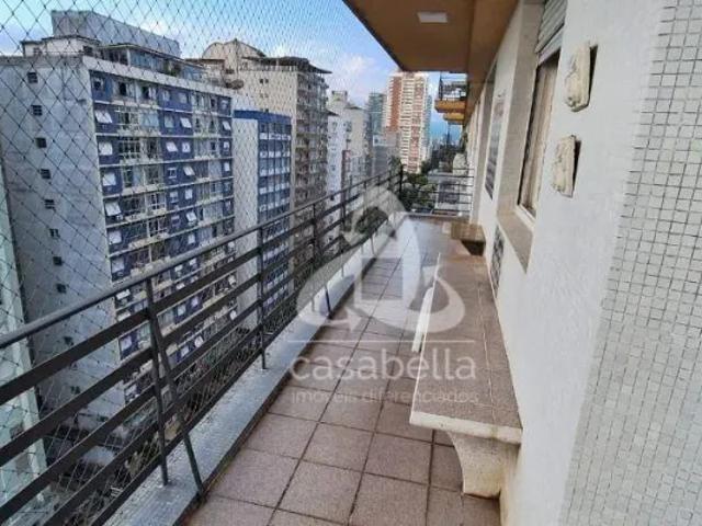 Apartamento com 3 dormitórios à venda, 124 m² por R$ 1.800.000,00 Boqueirão Santos/SP