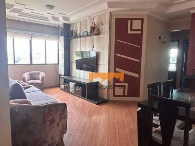 Apartamento com 3 dormitórios à venda, 124 m² por R$ 560.000,00 Vila Caminho do Mar São Bernardo