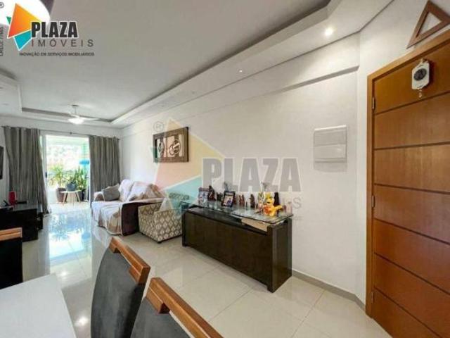 Apartamento com 3 dormitórios à venda, 124 m² por R$ 869.900,00 Canto do Forte Praia Grande/SP