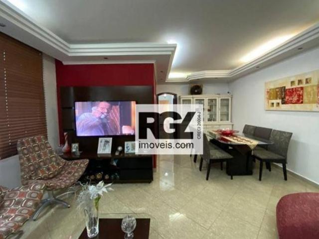 Apartamento com 3 dormitórios à venda, 124 m² por R$ 960.000,00 Pompéia Santos/SP