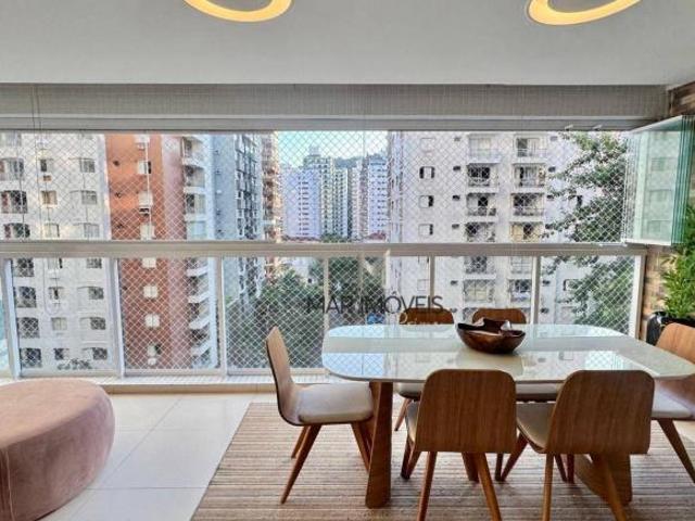 Apartamento com 3 dormitórios à venda, 125 m² por R$ 1.380.000,00 Pitangueiras Guarujá/SP